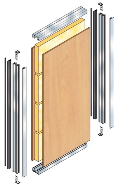 Cloison modulaire avec la Plâtrerie Lauer en Moselle